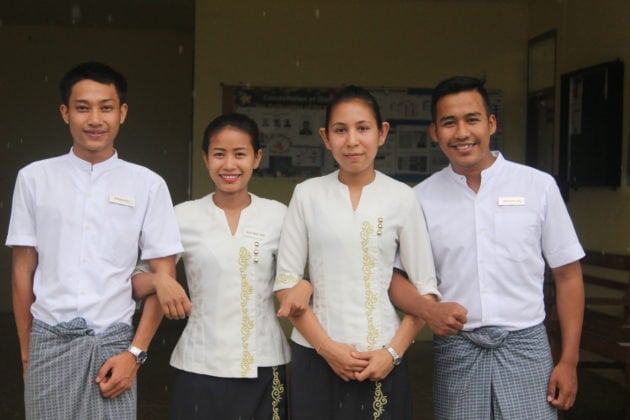 Left To Rightko Shein Htet Aung Ma Moe Moe Swe Ma Pyae Phyo Swe Ko Lwin Moe Oo Eturbonews Etn