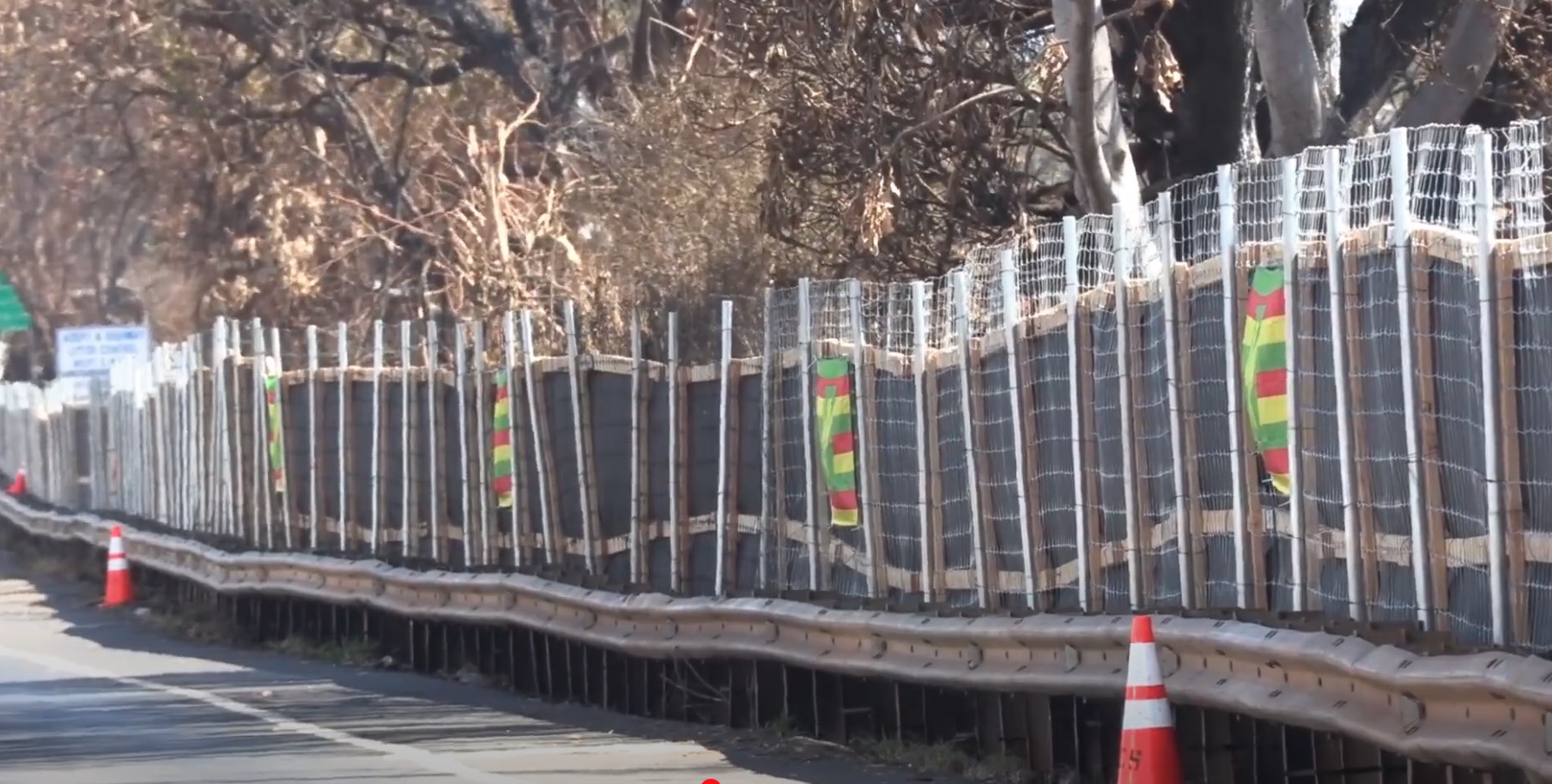 Bypass Lahaina to Kaanapali? A Giant Dust Screen Constructed