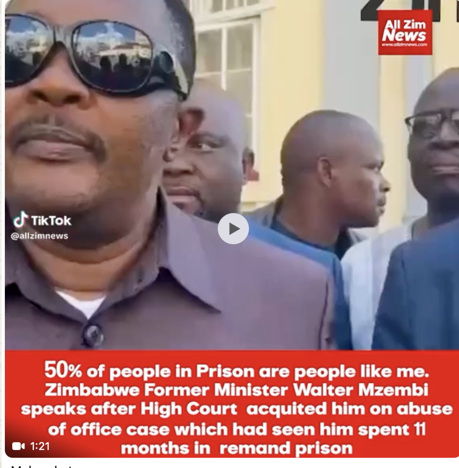 Walter Mzembi Free After 11 Months in Harare Prison as Zimbabwe High ...